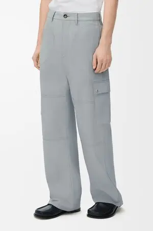 Loewe Logo Patch Cargo Trousers