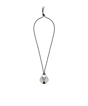 Khaite Medium Lotus Pendant Necklace - Silver