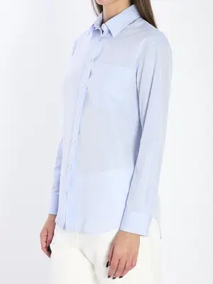 THE ROW Gavina Shirt - Light Sky Blue