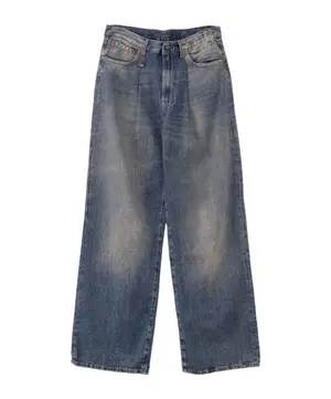 R13 Logo Patch Damon Jeans - Blue