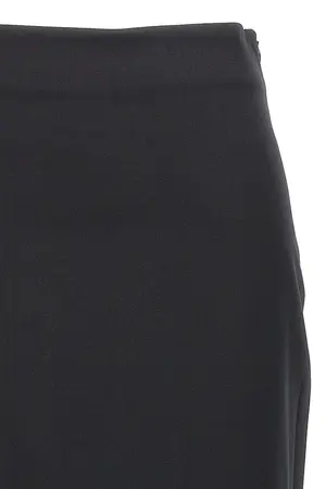 LOULOU STUDIO Midi Pencil Skirt With Side Zippers And Back Slits
