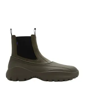 Men's Dark Green Ankle Boots