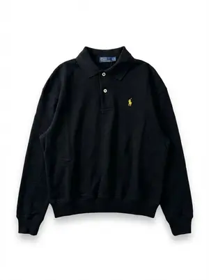 Polo Ralph Lauren Embroidered Polo Shirt - Black