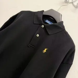 Polo Ralph Lauren Embroidered Polo Shirt - Black