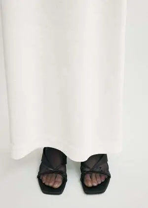 TOTEME Bow-detailed Kitten Heel Sandals - Black