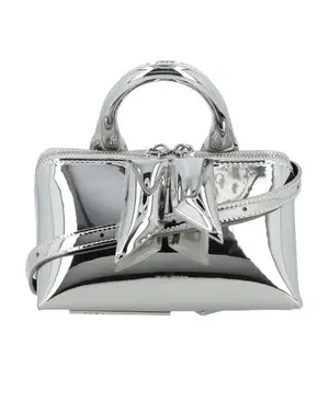 Attico Friday Logo Detailed Shoulder Bag