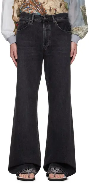 Acne Studios Loose Fit Jeans - Black
