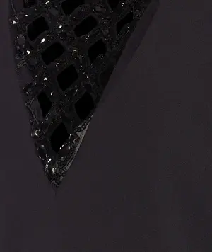 Liu Jo Sleeveless Mini Dress With Embellished Neckline