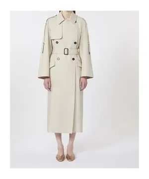 Max Mara Delfino Belted Trench Coat