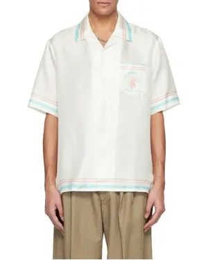 Casablanca Dance Joy Cuban Collar Shirt