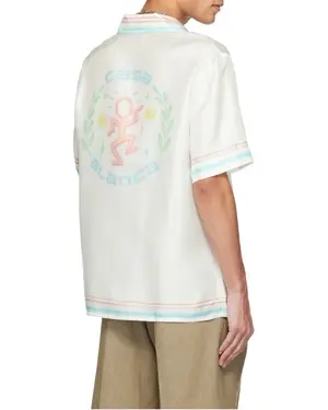 Casablanca Dance Joy Cuban Collar Shirt