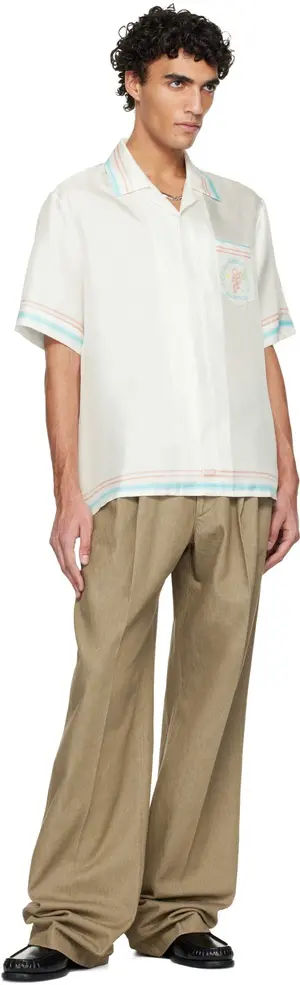 Casablanca Dance Joy Cuban Collar Shirt
