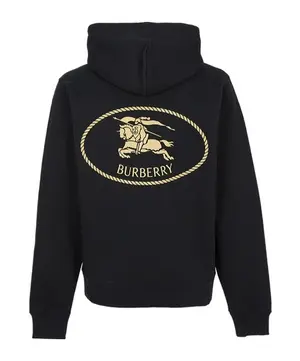 Burberry Knight Printed Drawstring Hoodie