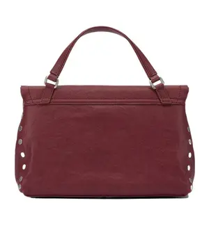 ZANELLATO Small Postina Studded Tote Bag - Red
