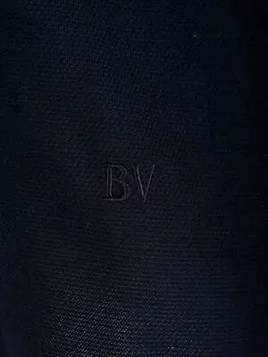 Bottega Veneta Cropped Cotton Piqué Polo