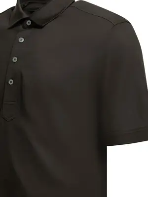 Zegna Short-sleeved Polo Shirt - Brown