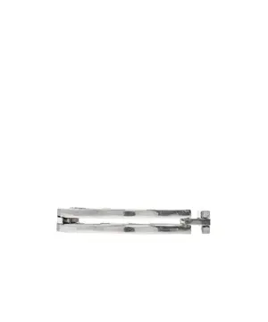 Saint Laurent Engraved Logo Bracelet - Silver