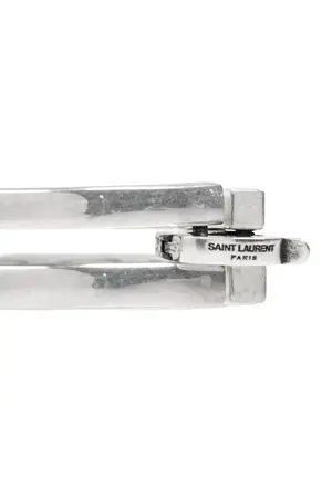 Saint Laurent Engraved Logo Bracelet