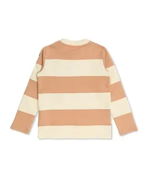 Moncler Striped Jumper With Logo Detailing
