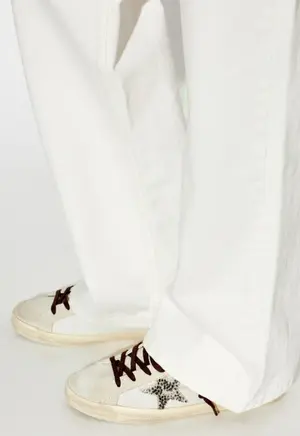 GOLDEN GOOSE Super Star Low-top Sneakers - Nude