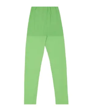 Paloma Wool Ribbed Sheer Knit Cropped Pants - Green