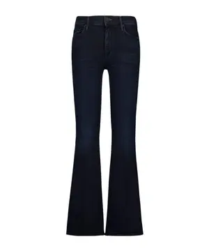 MOTHER The Weekender Flared Jeans - Black