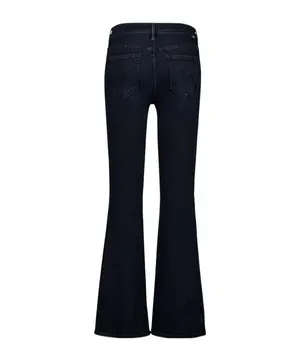 MOTHER The Weekender Flared Jeans - Black