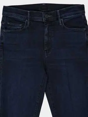 MOTHER The Weekender Flared Jeans - Black