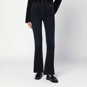 MOTHER The Weekender Flared Jeans - Black