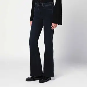 MOTHER The Weekender Flared Jeans - Black