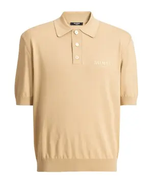 Balmain Logo Polos For Men
