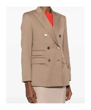 Max Mara Tailored Double Breasted Suit Jacket