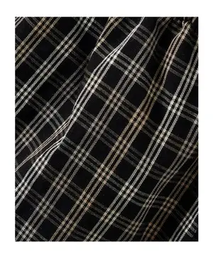 RÓHE Plaid Wide-leg Trousers