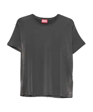 DIESEL® Round Neck Short Sleeve T-shirt - Grey