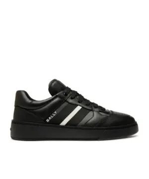 Bally Round-toe Lace-up Sneakers - Black