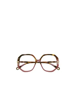 Chloé Eyeglasses Rectangular Frame - Brown