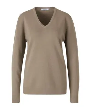 Max Mara V-neck Long-sleeved Jumper