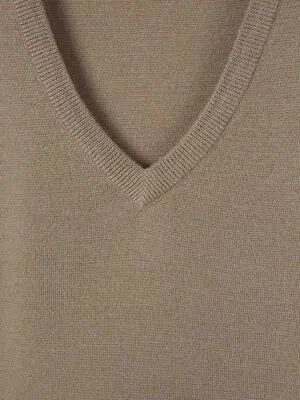 Max Mara V-neck Long-sleeved Jumper
