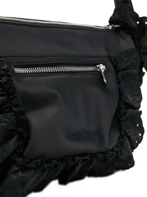 Simone Rocha Pillowcase Ruffled Shoulder Bag - Black