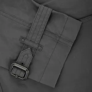 Burberry Long-sleeved Trench Coat - Black