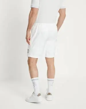 Brunello Cucinelli Tailored Knee-length Shorts With Logo Appliqu