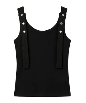 MSGM Sleeveless Vest With Button Detail
