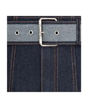 Dior Multi-pocket Belted Denim Trousers