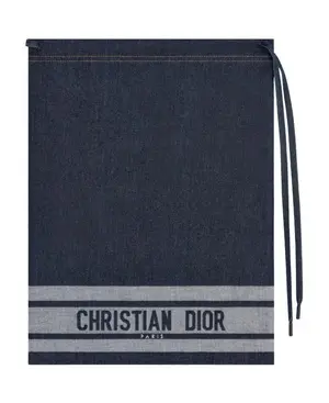 Dior Multi-pocket Belted Denim Trousers