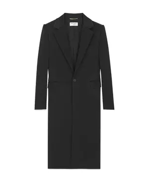 Saint Laurent Collared Coats For Women