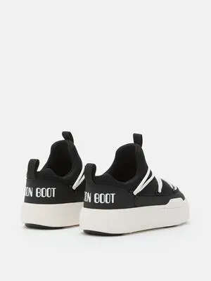 Moon Boot Lace-up Sneakers - Black