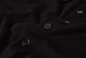 Dries Van Noten Long-sleeved Polo Sweater With Logo