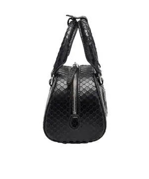 DIESEL® 1dr Dome Mini Bowling Bag - Black