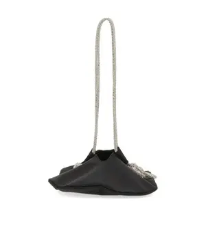 Kara Cosmic Ufo Shoulder Bag - Black