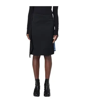 MAISON MARGIELA Panelled Denim Miniskirt